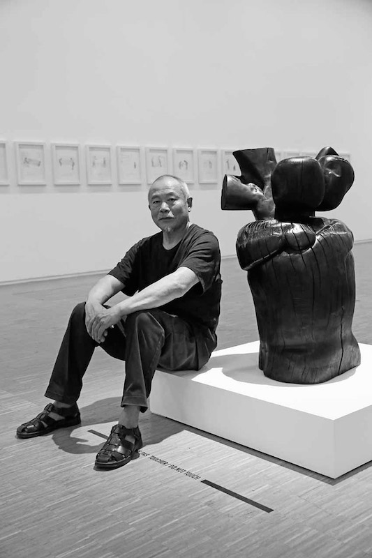 The Sensual Touch and Form of Wang Keping's Wood Sculptures | SOMEXING